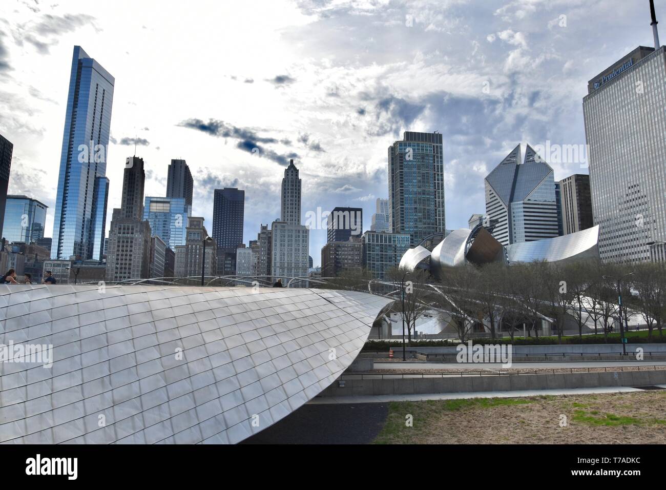 Iconic view of Chicago, Illinois, USA Stock Photo - Alamy