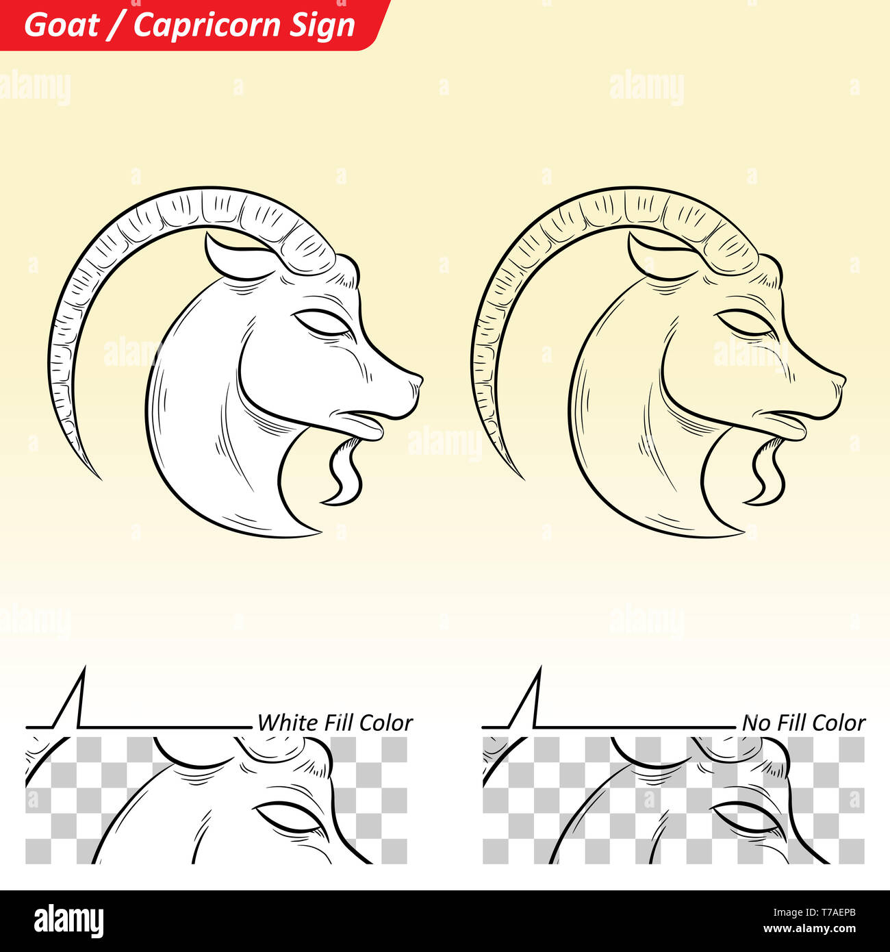 How to draw capricorn zodiac sign 60 photos - Astrologytoyou.com