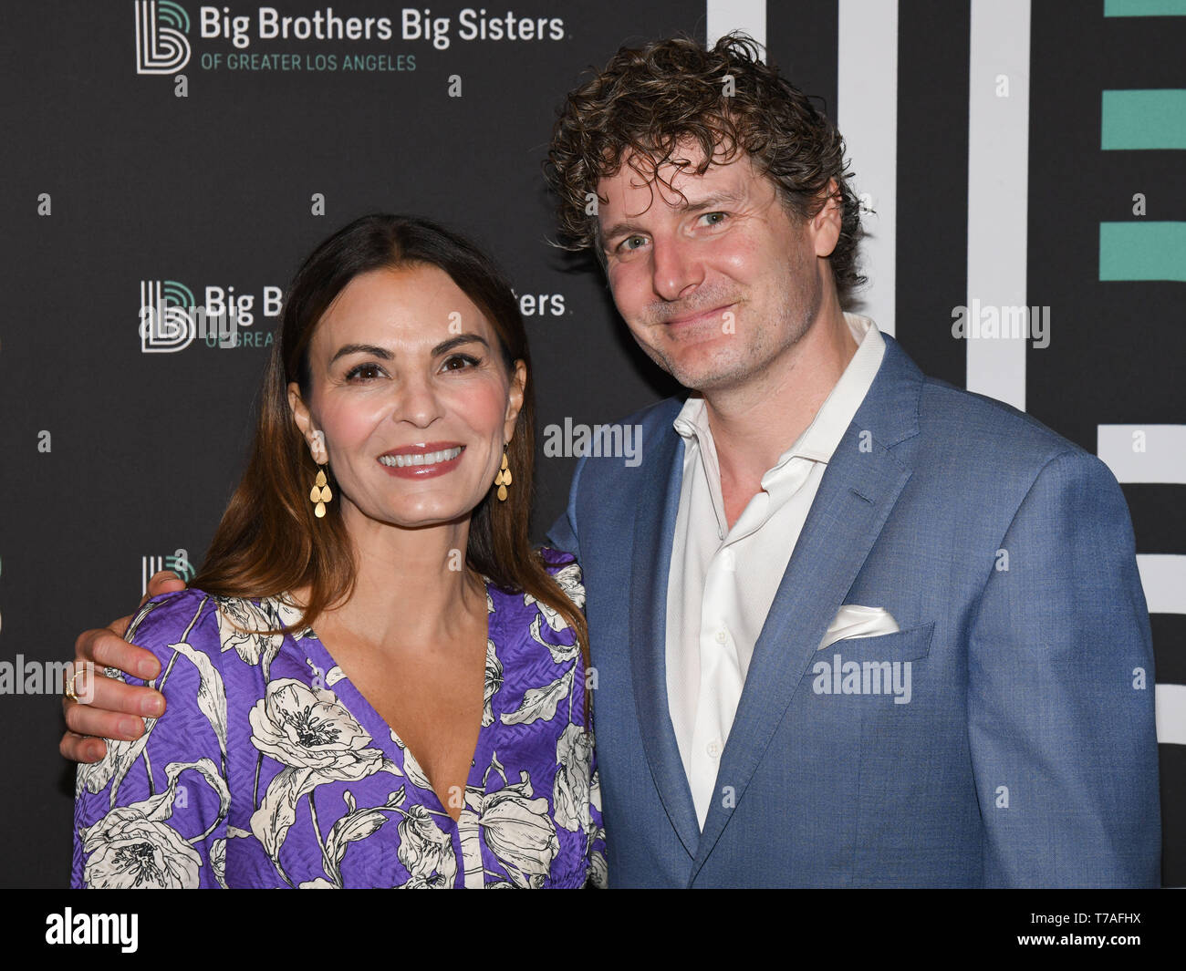 May 5, 2019 - Beverly Hills, California, USA - Trisha Cardoso and Mike ...