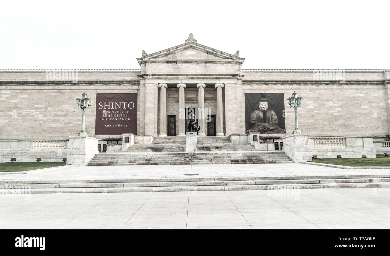 Cleveland, Ohio/USA - May 1, 2019: The Cleveland Museum of Art. One of ...