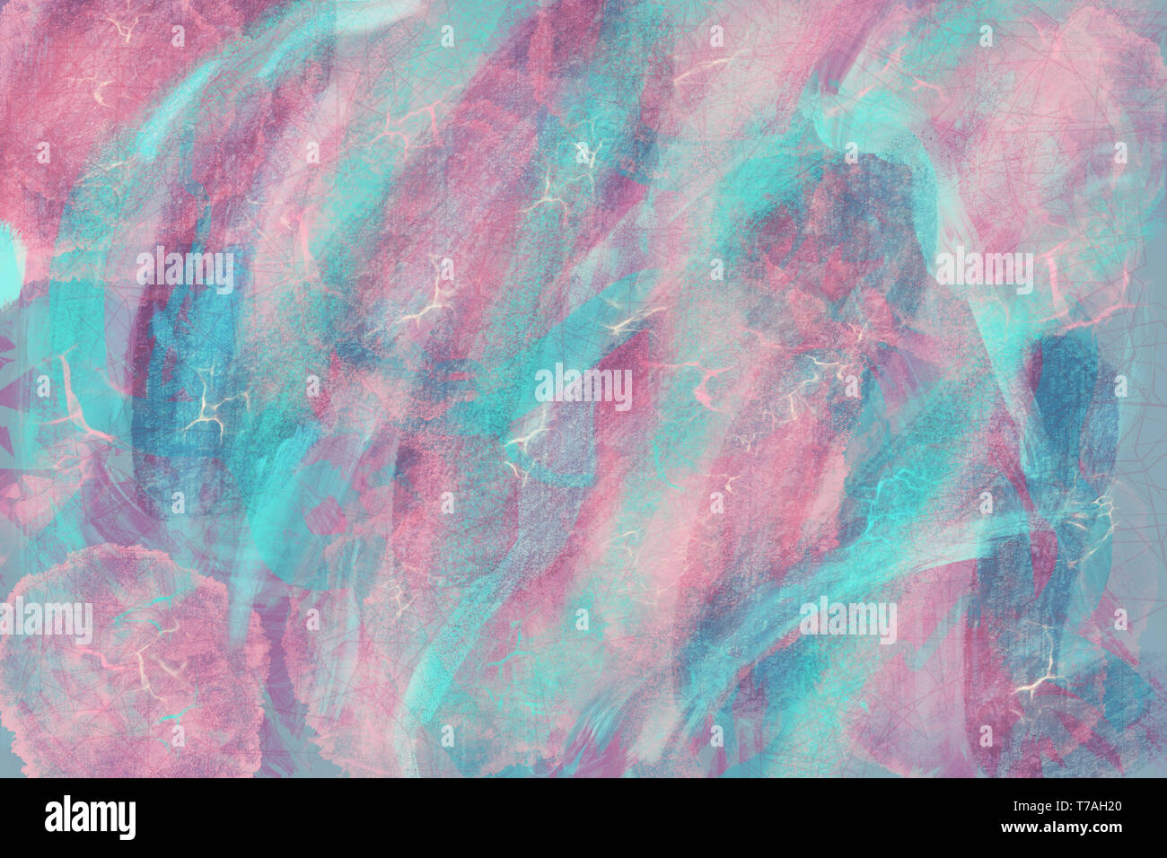 abstract colorful oil paint texture on canvas, background Stock Photo ...