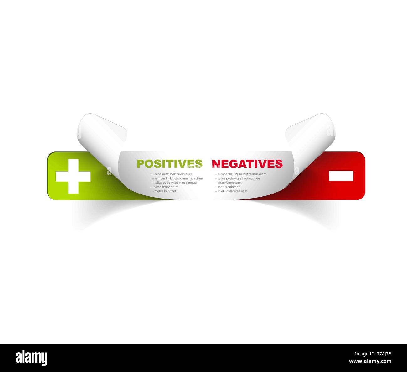 Vector template for positives and negatives Stock Vector Image & Art ... Vector template for positives and negatives Stock Vector Image & Art ...