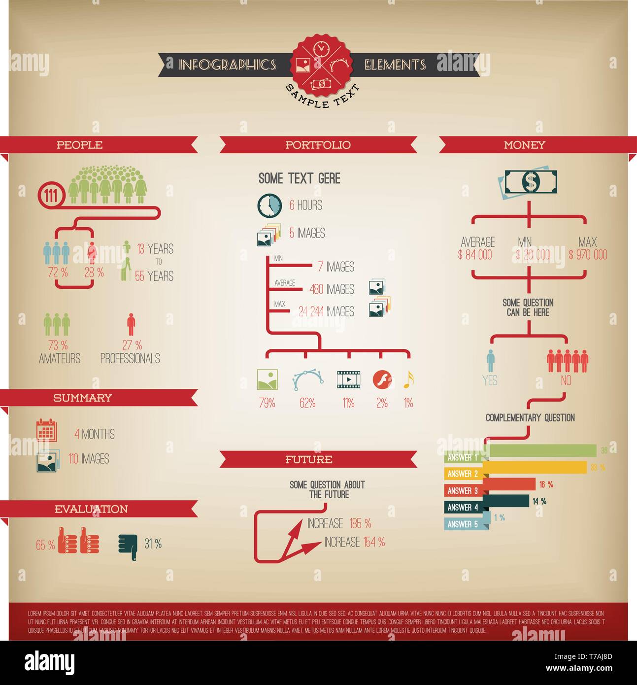 Big Vector set of Infographic elements for your documents and reports ...