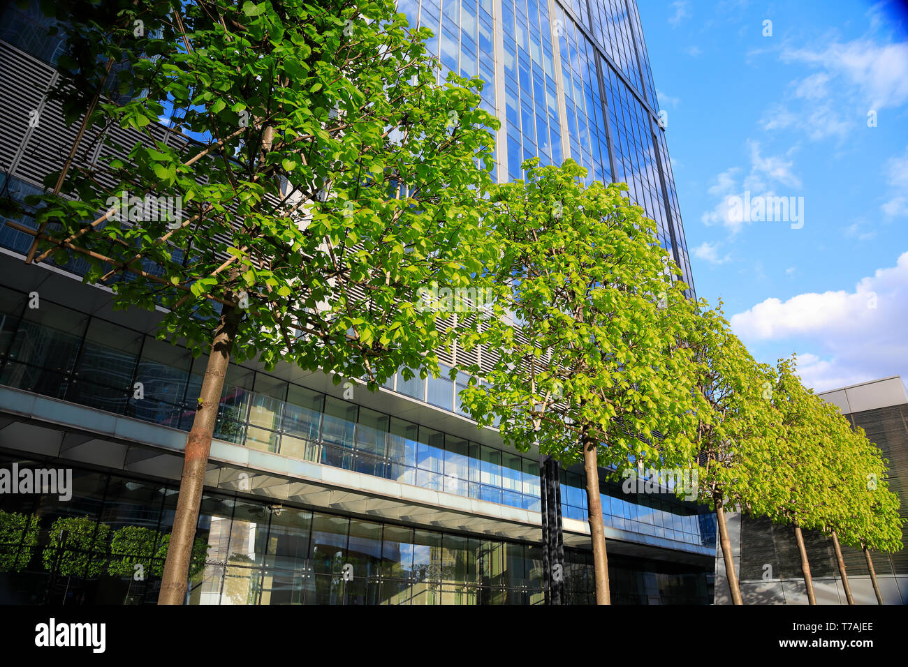 Modern building spring hi-res stock photography and images - Alamy