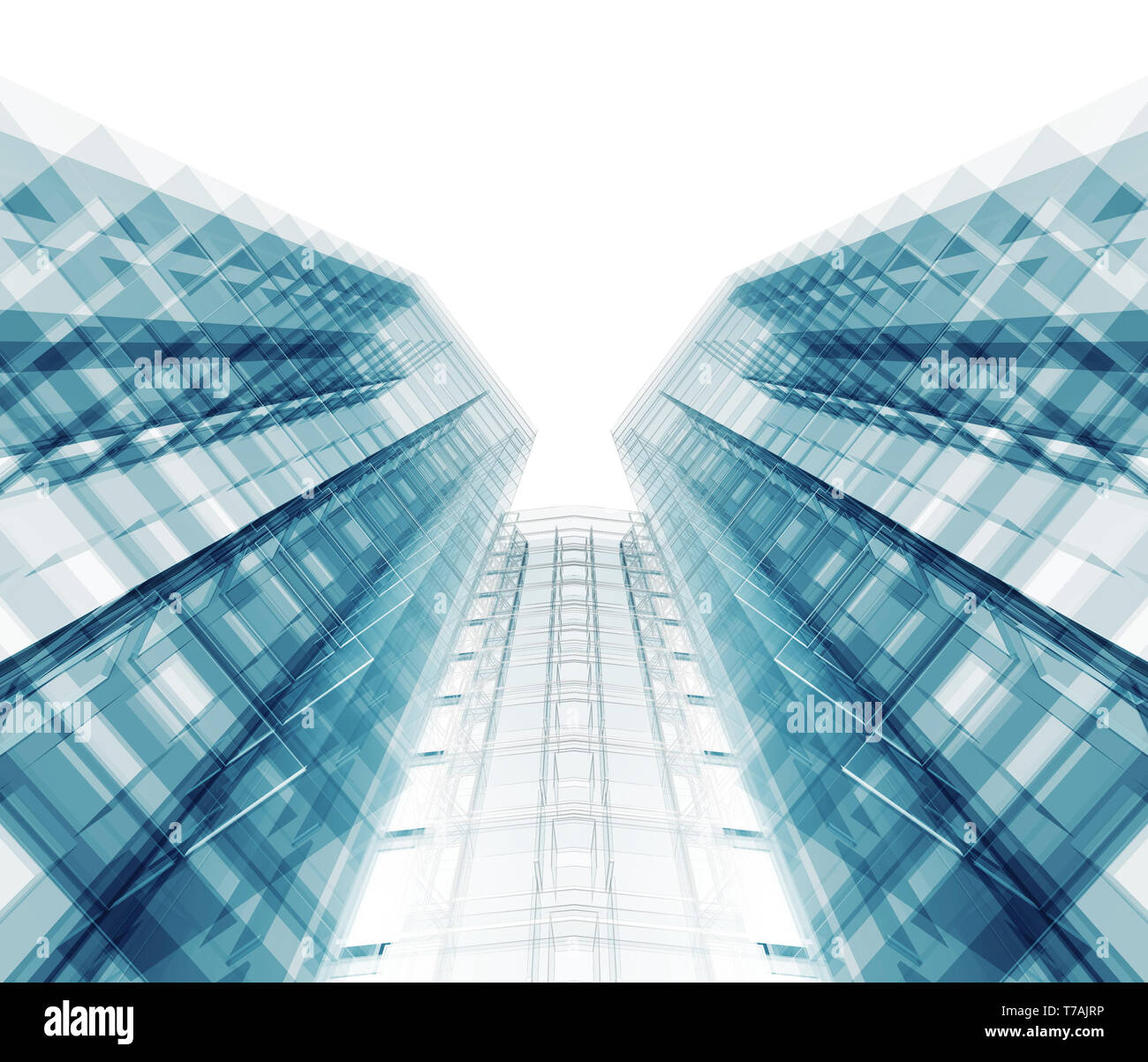 Office building 3d rendering hi-res stock photography and images - Alamy