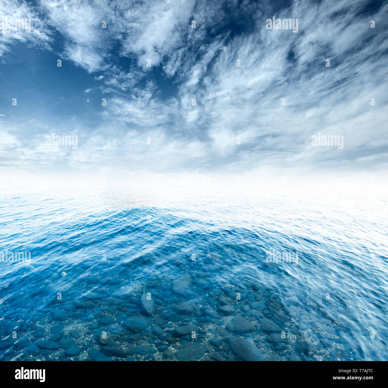 Tropical sea background Stock Photo - Alamy