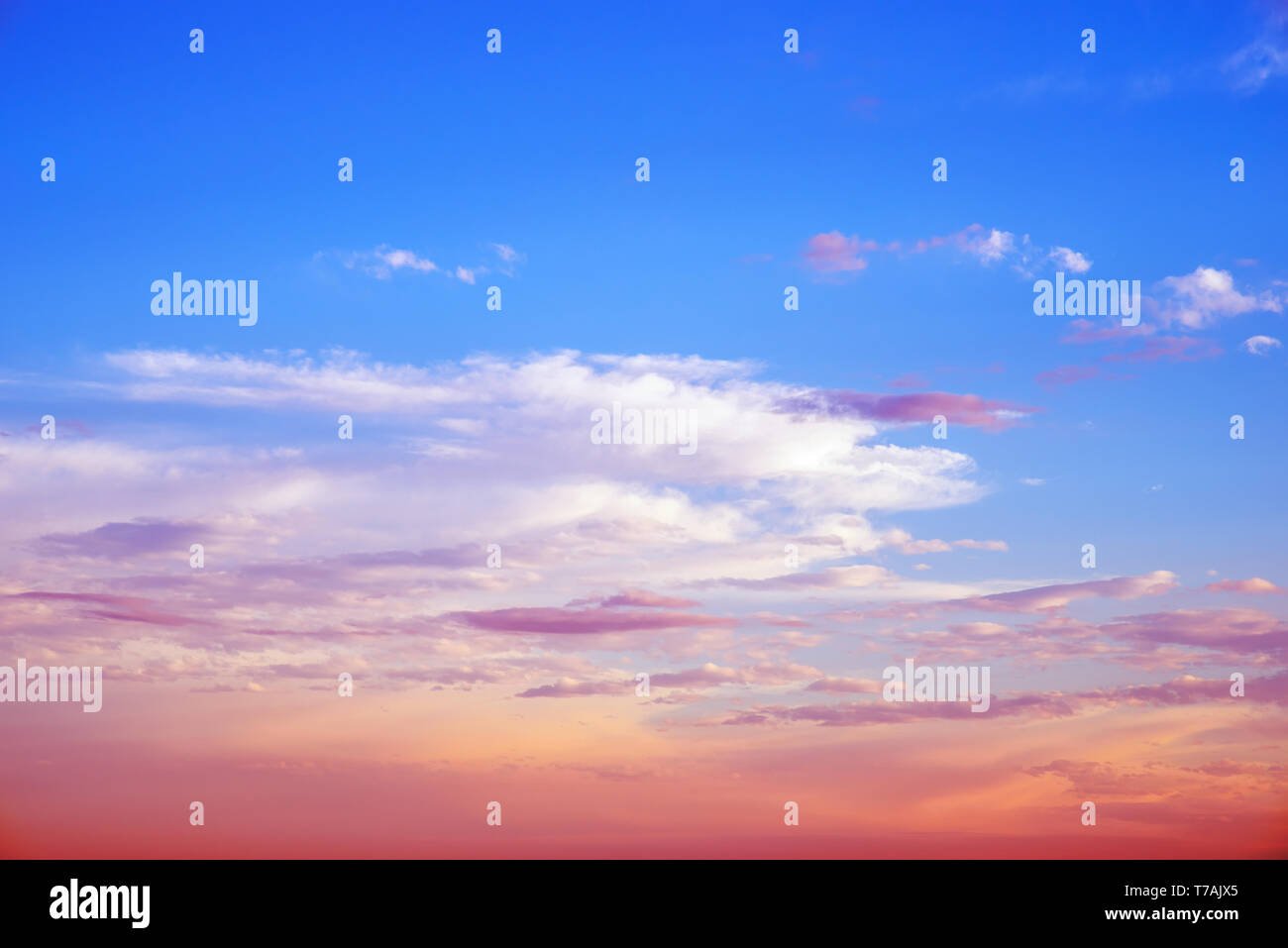 Color sky summer backround Stock Photo - Alamy