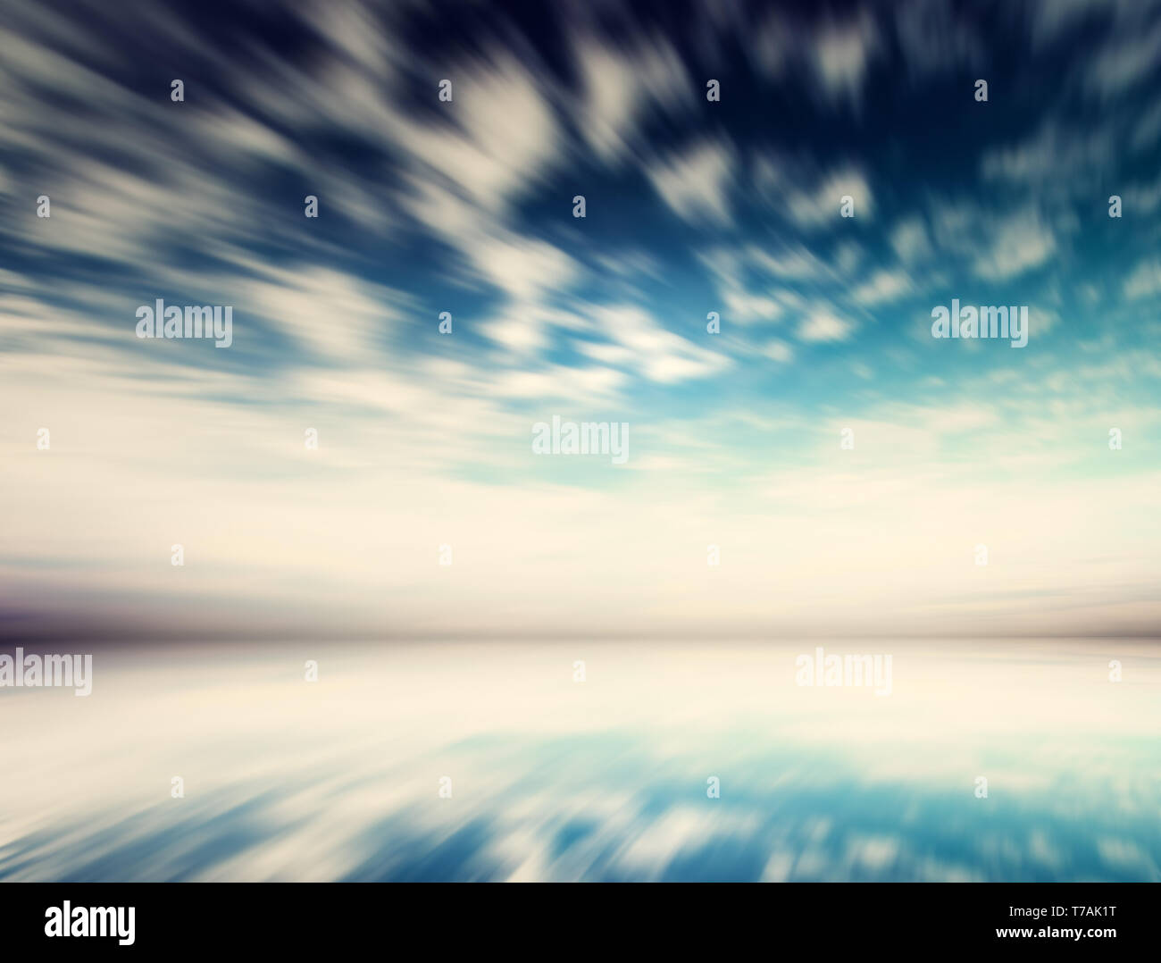 Bolivia sky and water mirror reflections Stock Photo - Alamy