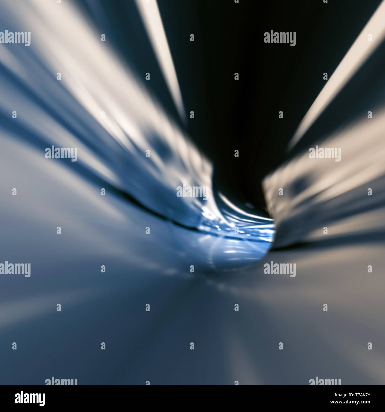 Modern abstract road tunnel Stock Photo - Alamy