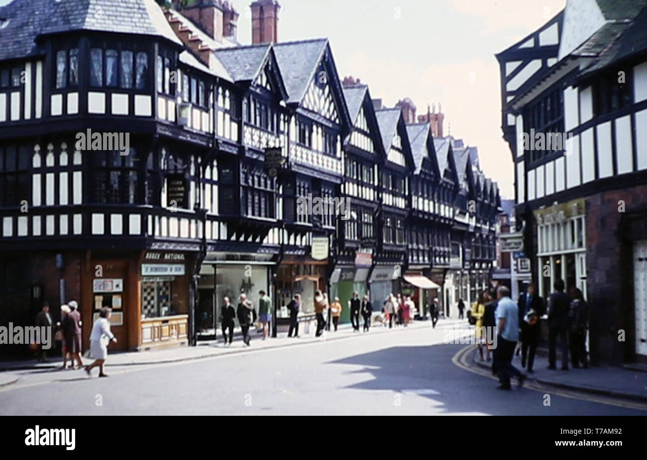 Chester in 1972 Stock Photo - Alamy
