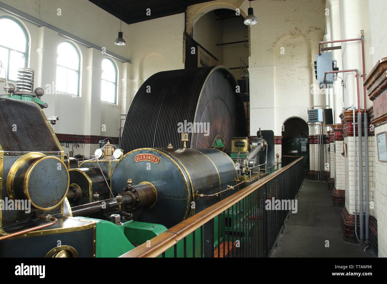 Ellenroad Engine House Steam Museum Rochdale Lancashire UK Stock Photo ...