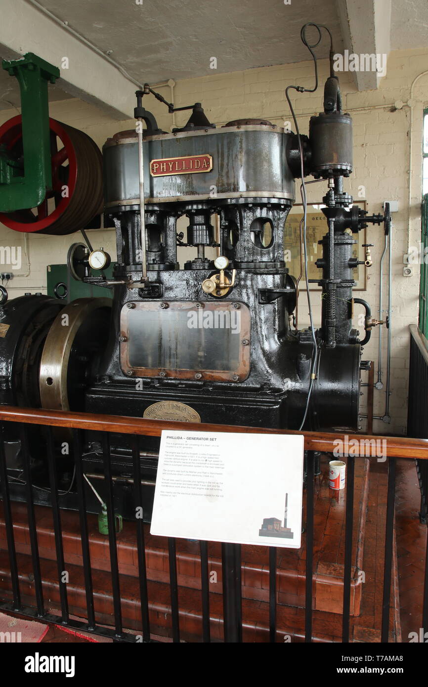 Ellenroad Engine House Steam Museum Rochdale Lancashire UK Stock Photo ...