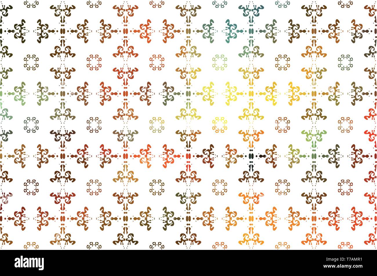 Amazing seamless floral pattern with bright colorful flowers and leaves ...