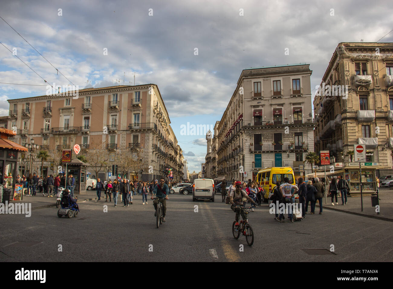 Via etnea hi-res stock photography and images - Alamy