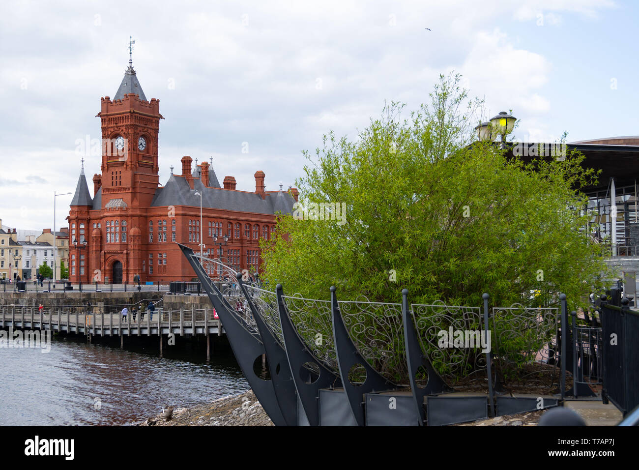 Pierhead Building at Cardiff Bay, Wales, UK Stock Photo - Alamy