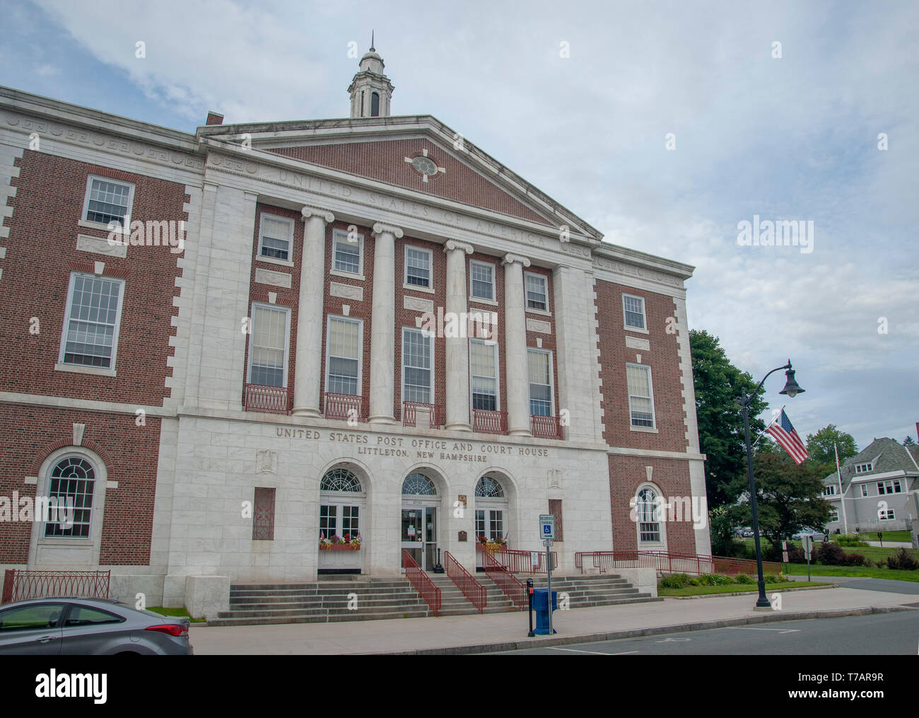 Littleton Courthouse and Post Office Stock Photo - Alamy