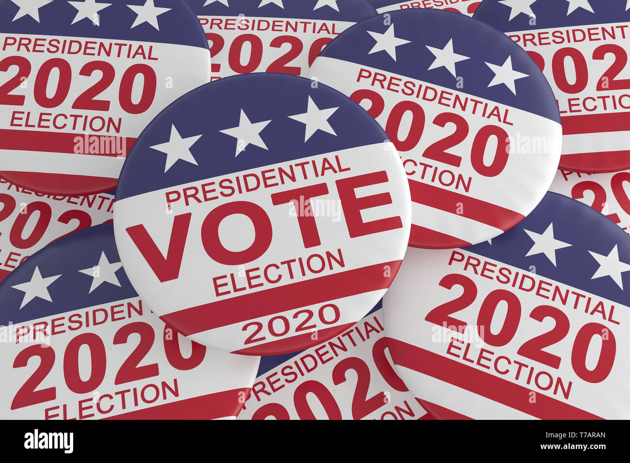 2020 us election badges hi-res stock photography and images - Alamy