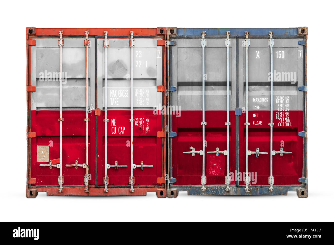 The concept of Poland export-import and national delivery of goods ...