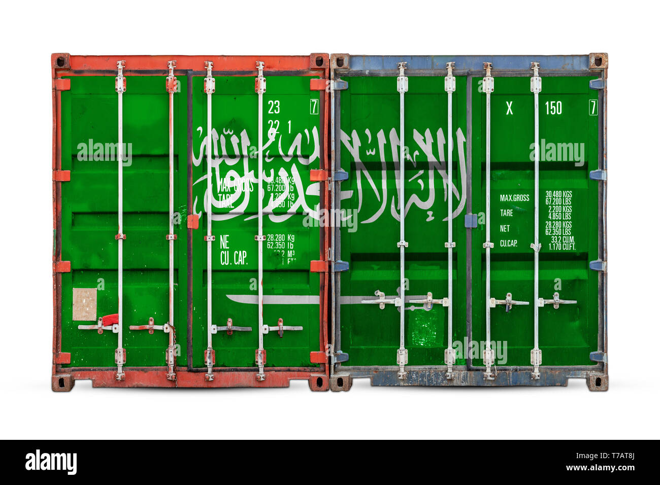 The concept of Saudi Arabia export-import and national delivery of ...
