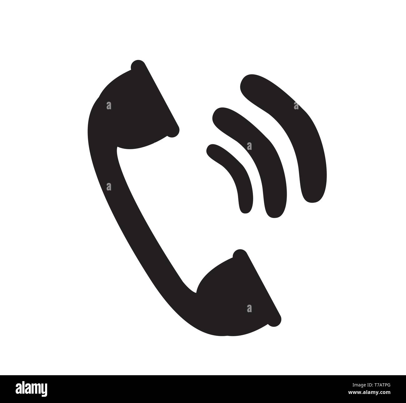 Phone icon vector illustration Stock Vector Image & Art - Alamy