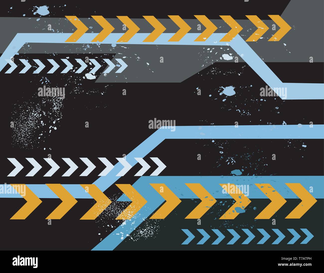 Stack of arrows Stock Vector Images - Alamy