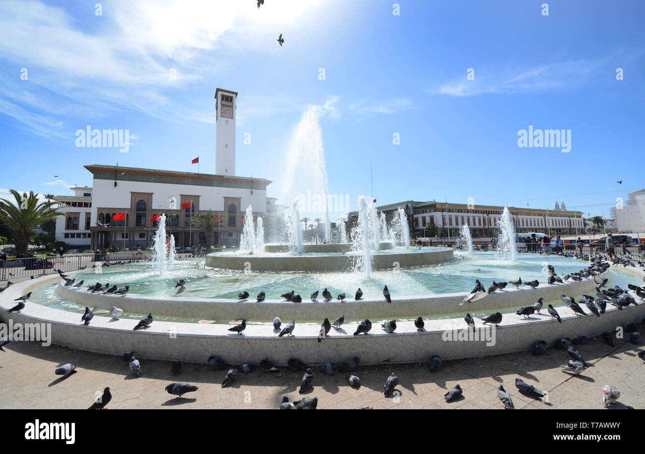 Casablanca center hotel hi-res stock photography and images - Alamy