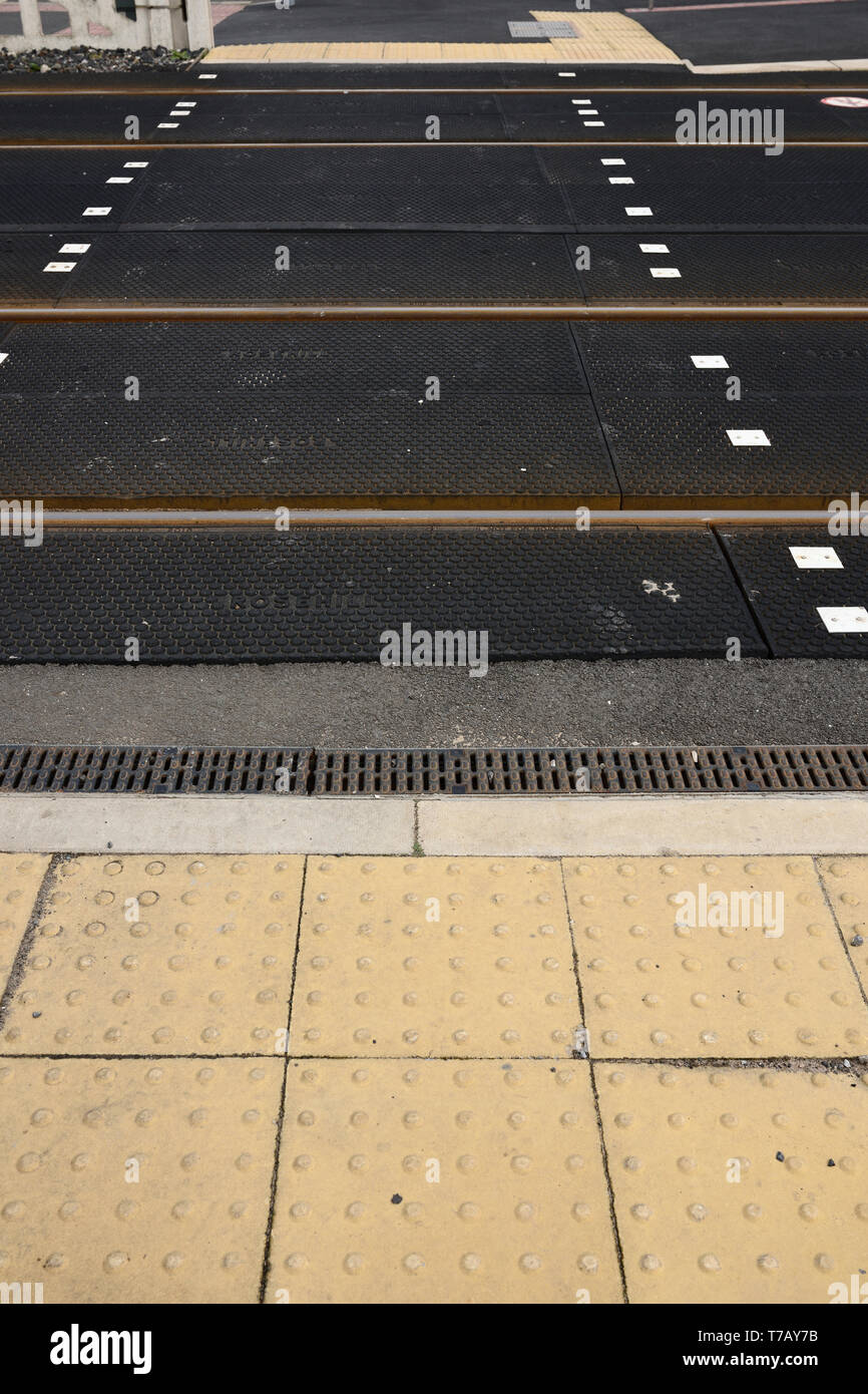 Tactile Pedestrian Crossing High Resolution Stock Photography and ...