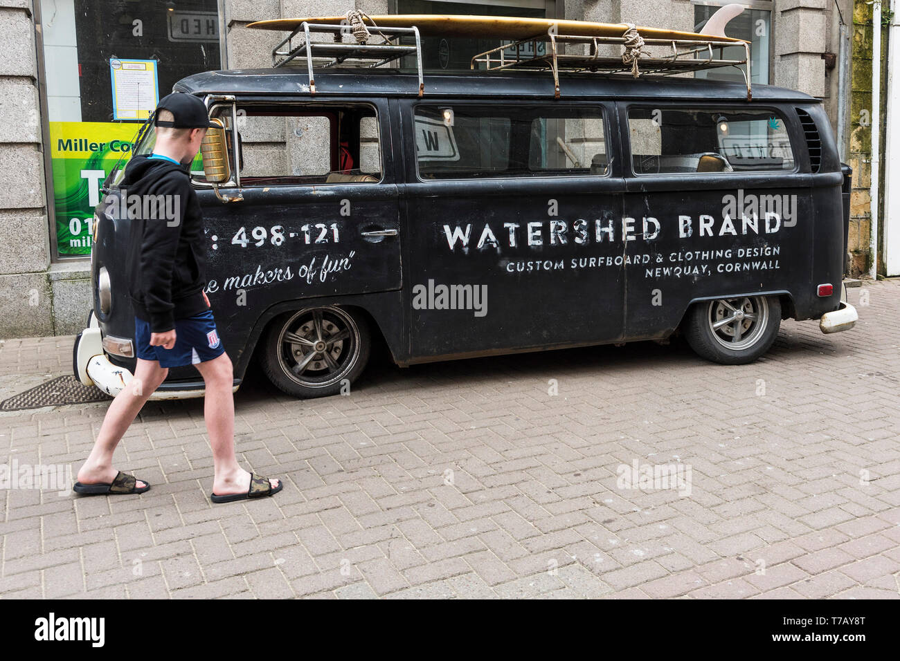 Vintage newquay hi-res stock photography and images - Alamy