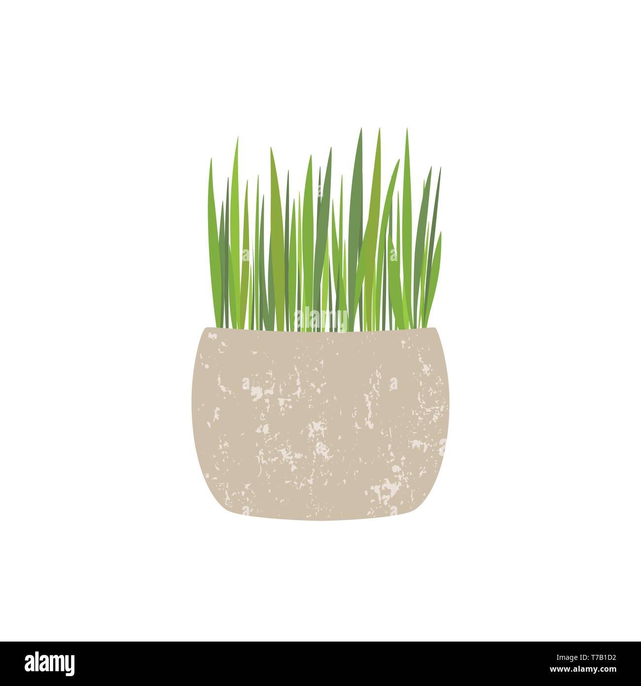 Pot plant Stock Vector Images - Alamy
