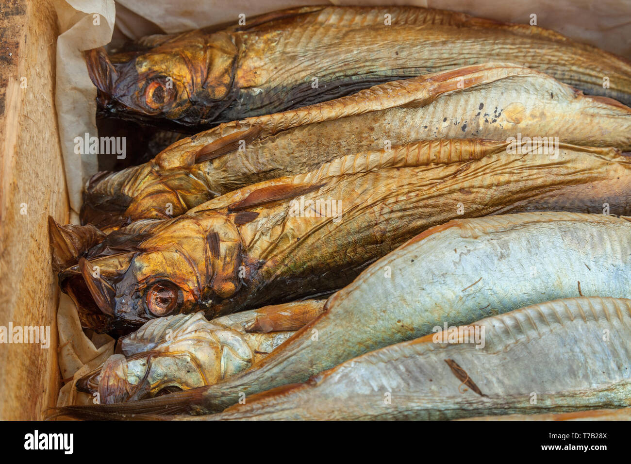 Smoked fish smoking hi-res stock photography and images - Alamy
