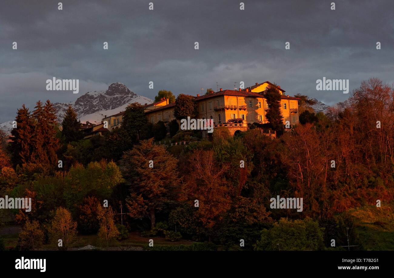 Biella - Villa Lamarmora Stock Photo - Alamy