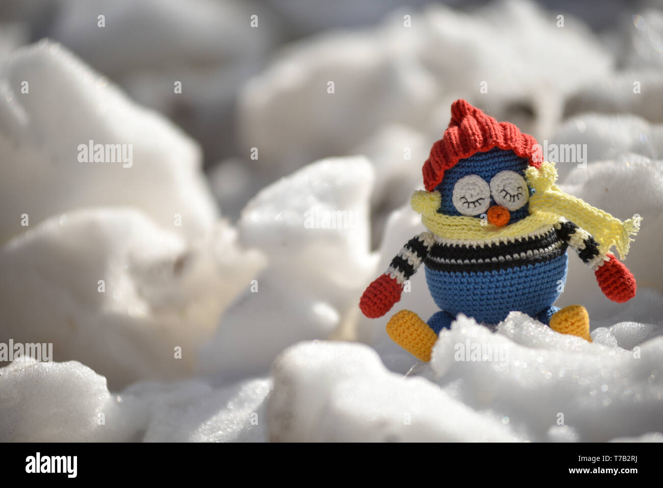 Amigurumi penguin toy yarn hi-res stock photography and images - Alamy