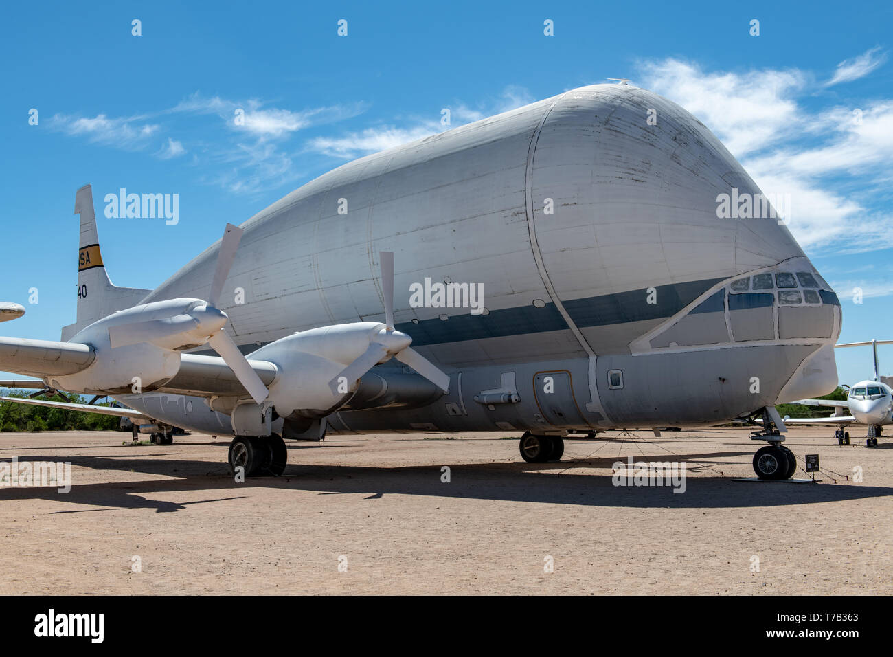 Aero Spacelines 377-SG Super Guppy (NASA) at Pima Air & Space Museum in ...
