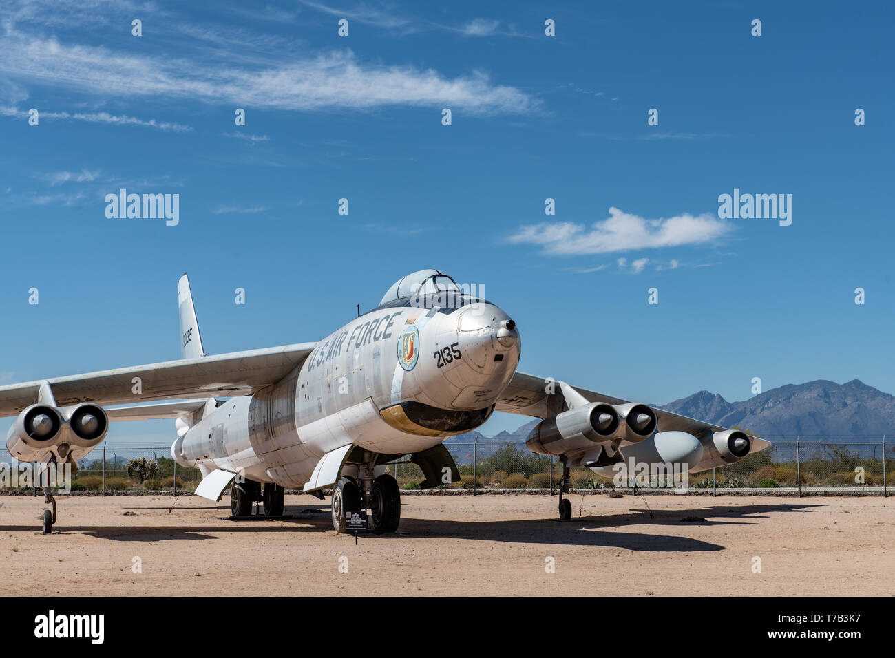 Boeing EB-47E Stratojet (Air Force) at Pima Air & Space Museum in ...