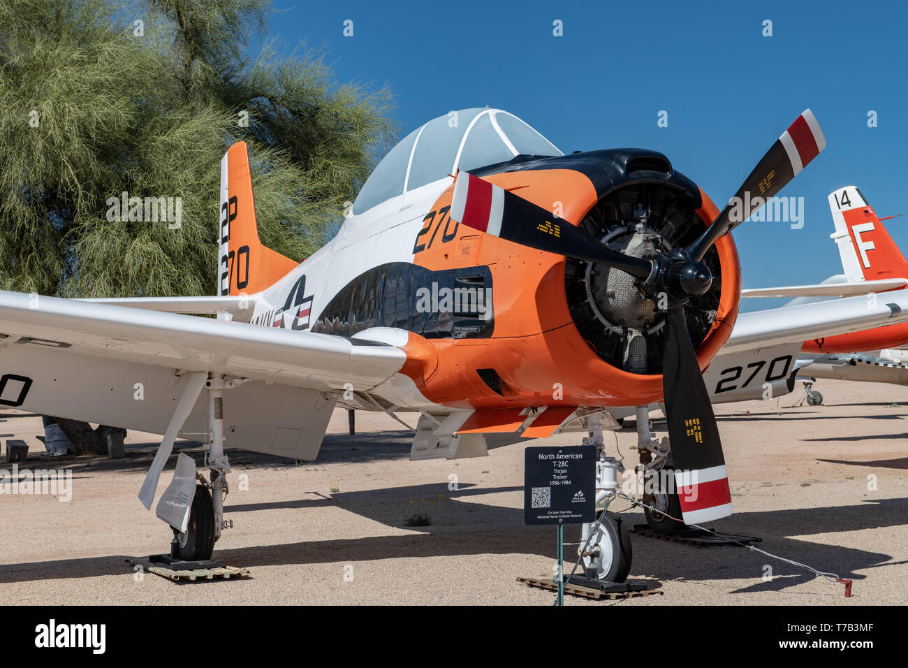 T-28C Trojan Trainer (Navy) at Pima Air & Space Museum in Tucson ...