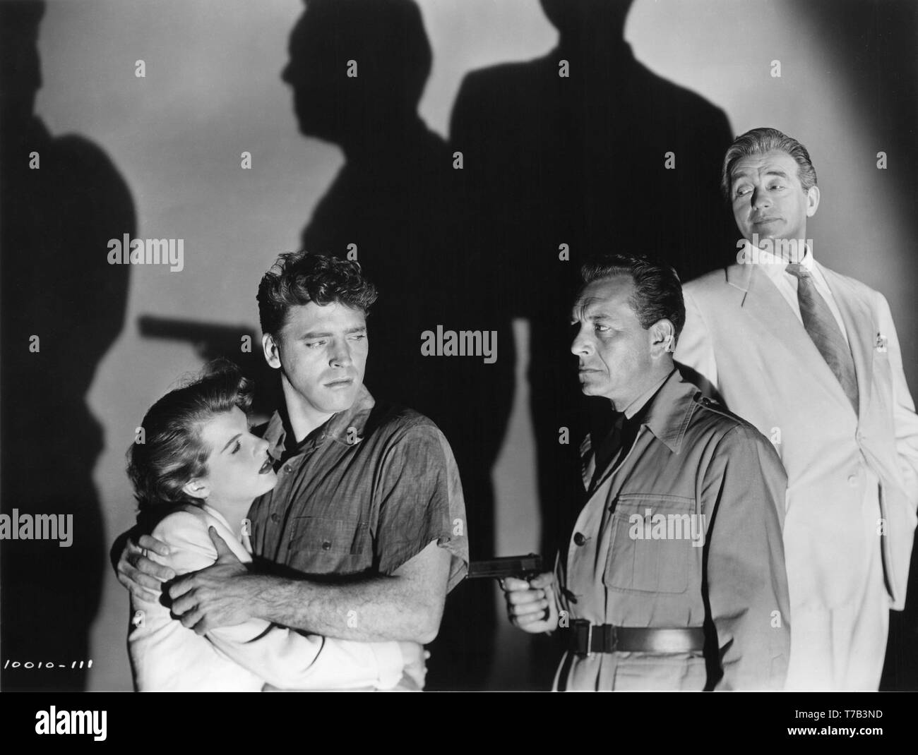 Corinne Calvet Burt Lancaster Paul Henreid Claude Rains ROPE OF SAND ...