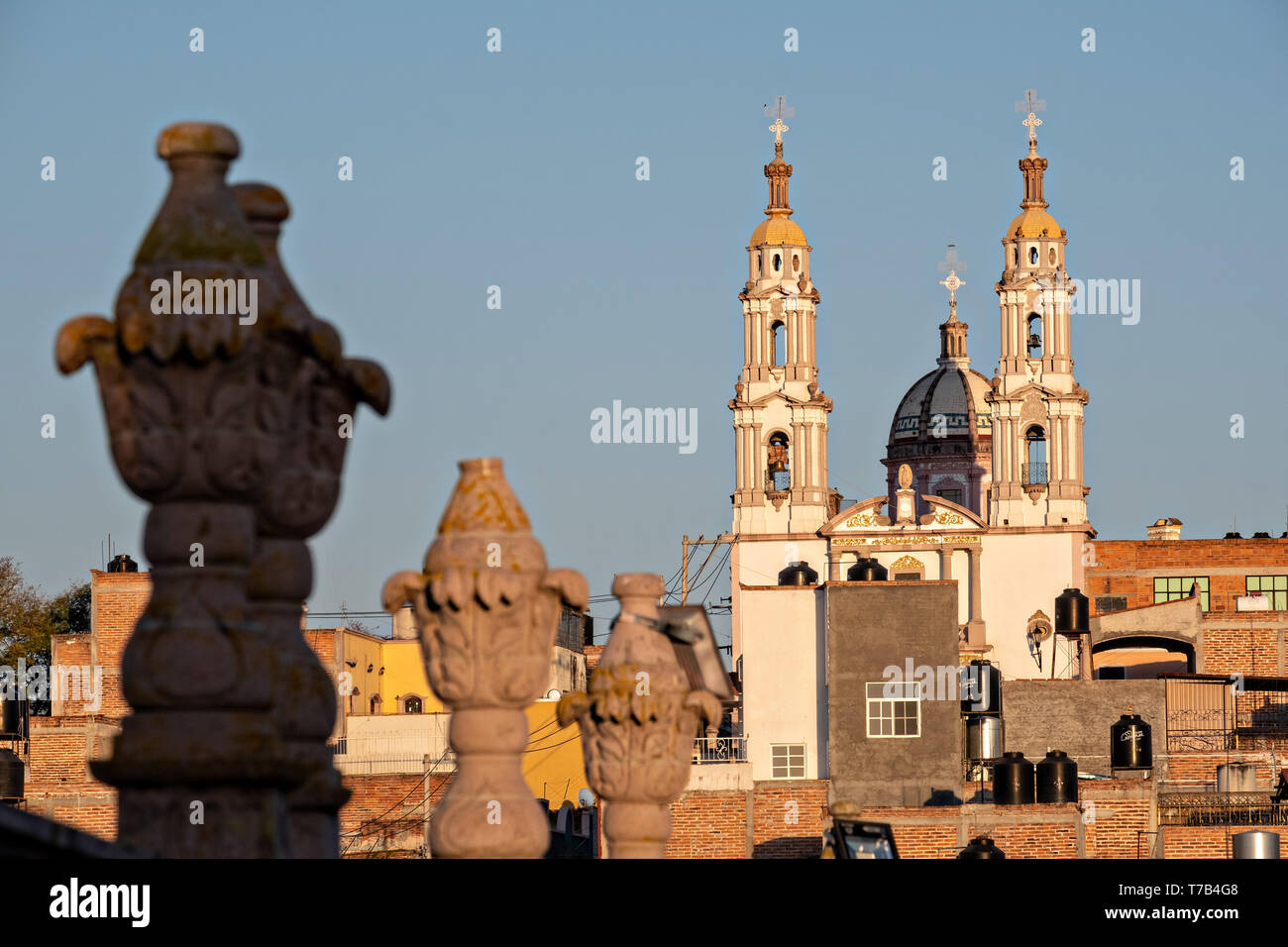 The Santuario de la Virgen de Guadalupe church in Jalostotitlan ...