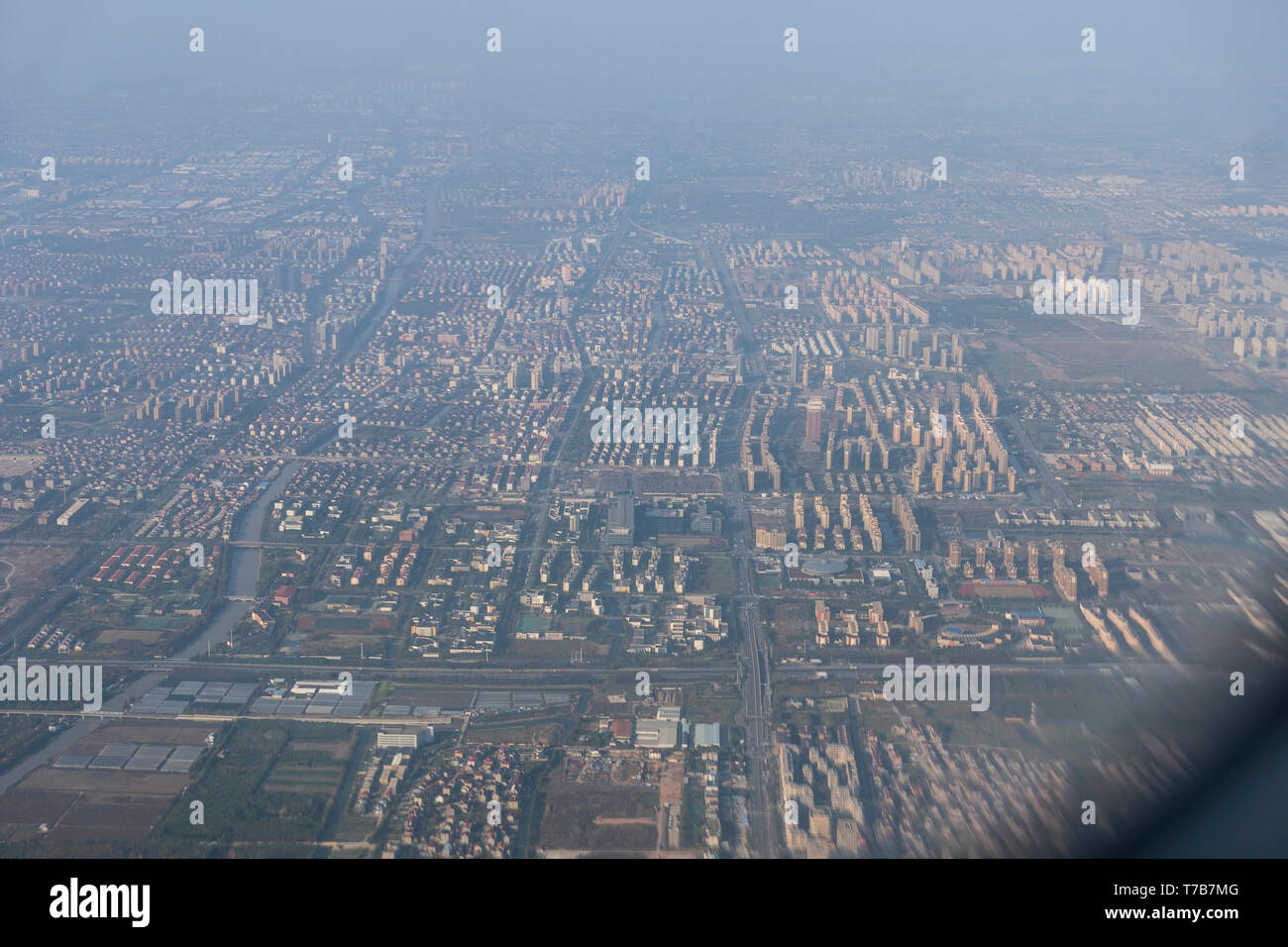 Aerial views of Shanghai, China Stock Photo - Alamy