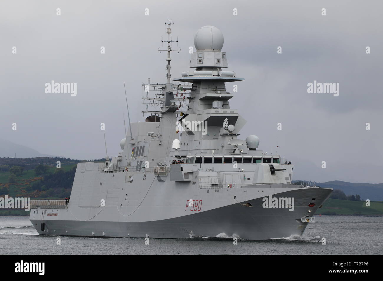 ITS Carlo Bergamini (F590), a Bergamini-class frigate operated by the ...