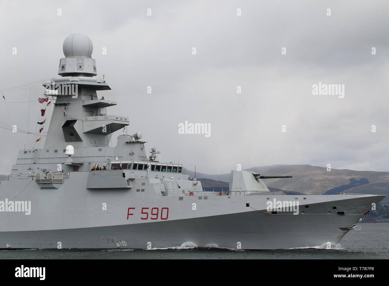 Fremm multipurpose frigate hi-res stock photography and images - Alamy