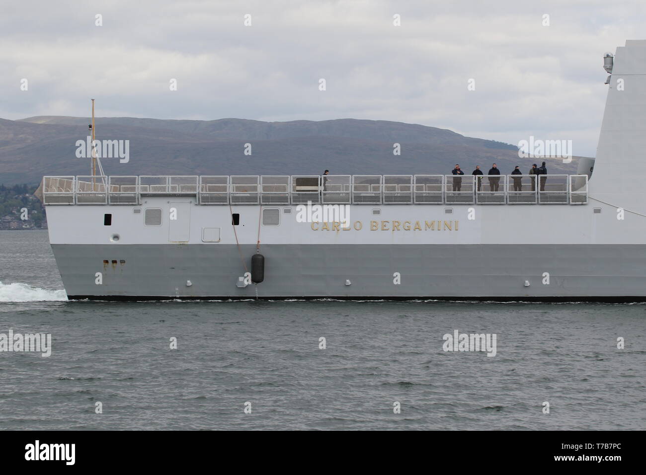 ITS Carlo Bergamini (F590), a Bergamini-class frigate operated by the ...