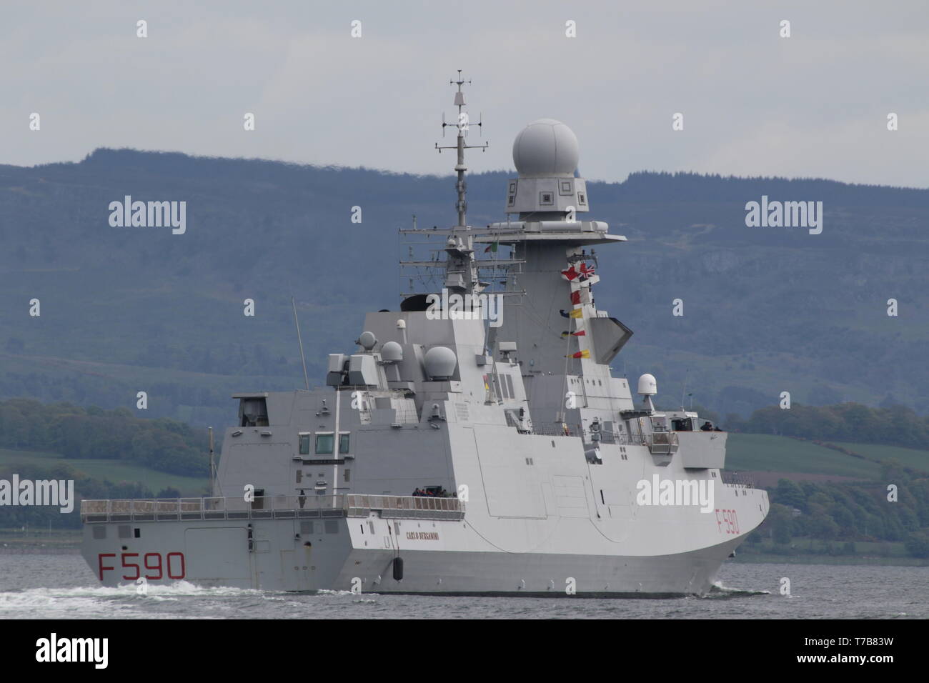 ITS Carlo Bergamini (F590), a Bergamini-class frigate operated by the ...