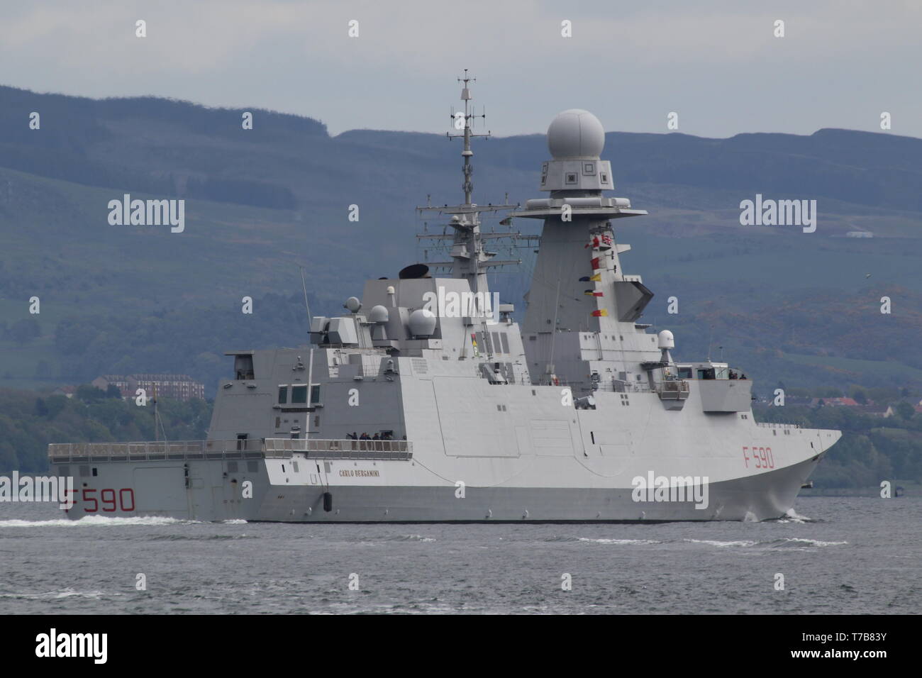 Fremm multipurpose frigate hi-res stock photography and images - Alamy