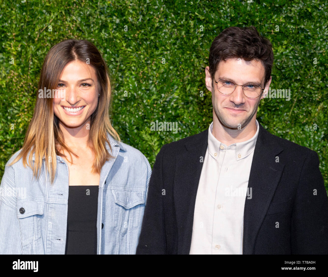 New York, NY - April 29, 2019: Lia Smith wearing Chanel and Justin ...