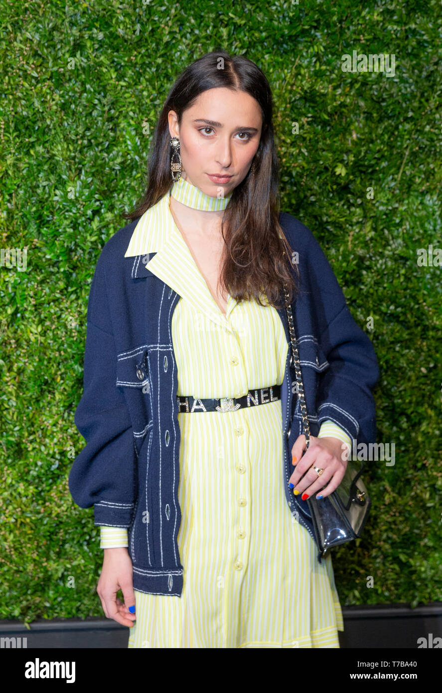 New York, NY - April 29, 2019: Chloe Wise wearing Chanel attends the ...