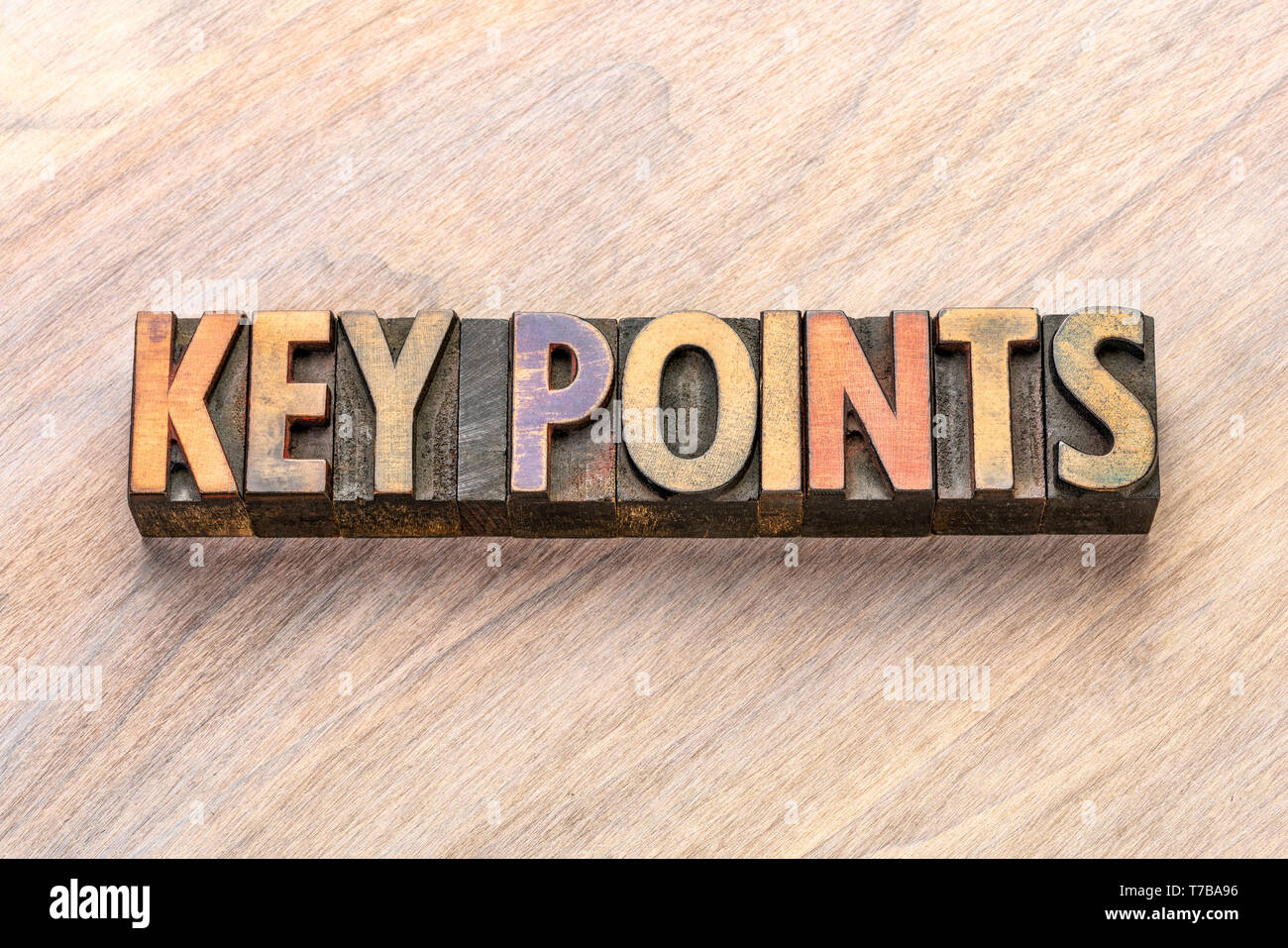 Key points hi-res stock photography and images - Alamy