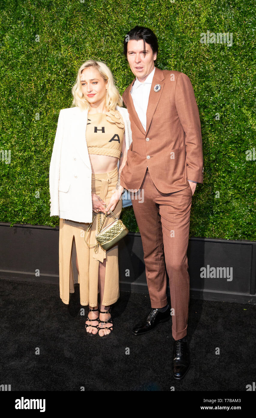 New York, NY - April 29, 2019: Jemima Kirke and Alex Cameron attend the ...