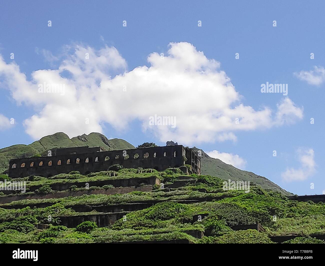 The Taiwan, New Taipei City, Ruifang District, the famous Keelung ...