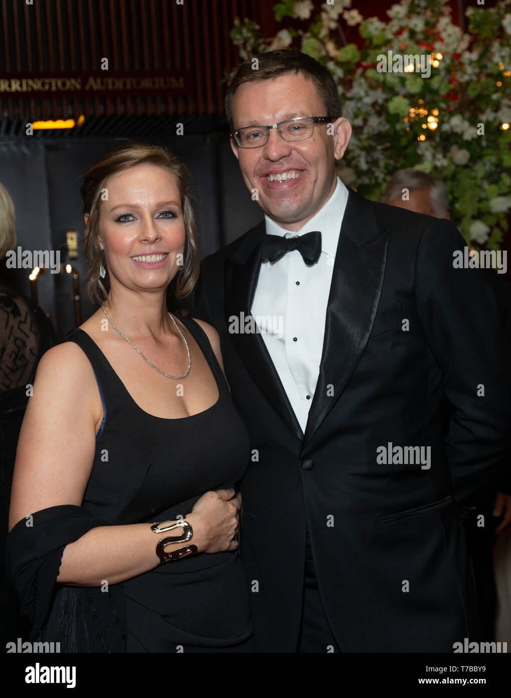 New York, NY - May 5, 2019: Henry Timms (R) and wife attend Lincoln ...