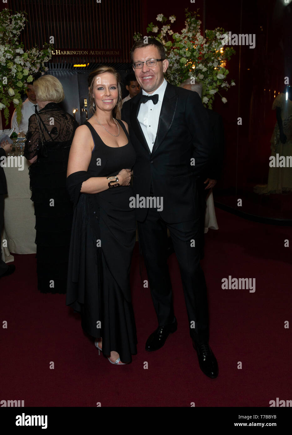 New York, NY - May 5, 2019: Henry Timms (R) and wife attend Lincoln ...